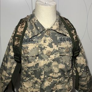 Costumes | Army Ranger Jacket Backpack Set Digital Camo Xs | Poshmark